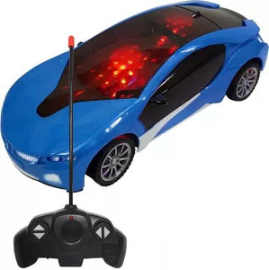 White Devil 3D Remote Control Lighting Car and move in all direction ...