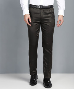 CYPHUS Regular Fit Men Brown Trousers - Buy CYPHUS Regular Fit Men ...