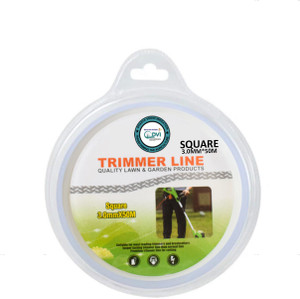 DVI TRIMMER LINE/NYLON ROPE FOR ALL TYPES OF BRUSH CUTTER 3MM 50MTR ...