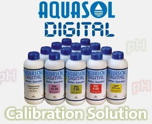 AQUASOL DIGITAL Conductivity Solution 2764 uS/cm 500ML . pH Indicators ...