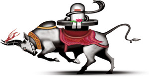 Ordershock Nandi With Shivling Tattoo Stickers For Male And Female ...