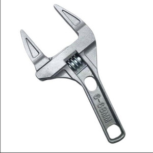 KAVYA TOOLS POWER Bathroom Adjustable Short Handle Wrench Tool Wide Jaw ...