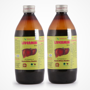 masolin LIVERMIN AYURVEDIC LIVER TONIC SYRUP - PACK OF 2 X 450ML Price ...