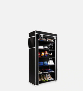 KOnline Multipurpose 6 Tier Rack Shoe/Clothes/book stand Rack with ...