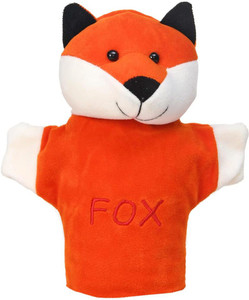 Play Toons Plush Stuff Fox Hand Puppet Storytelling Puppets Educational ...