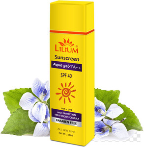 LILIUM Sunscreen - SPF 20 PA+ Herbal Sun Screen Body Lotion - Price in ...