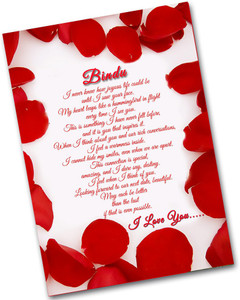 Midas Craft I Love You Bindu Love Letter Quotes 29 Greeting Card Price ...