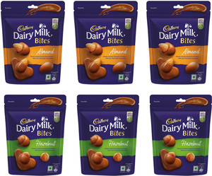 Cadbury Dairy Milk Bites - Almond, Hazelnut Brittles Price in India ...