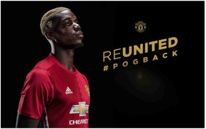 Paul Pogba Footballer Flex Poster For Room M1 Photographic Paper ...