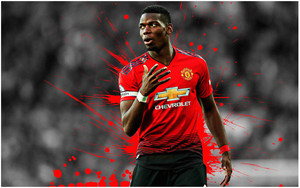 Paul Pogba Footballer Flex Poster For Room M2 Photographic Paper ...