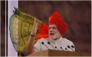 Narendra Modi Flex Poster For Room Mo-2034 Photographic Paper ...