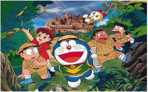 Doraemon Flex Poster For Room Mo-968 Photographic Paper - Animation ...