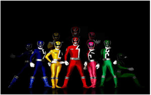 Power Rangers Flex Poster For Room Mo-2202 Photographic Paper ...