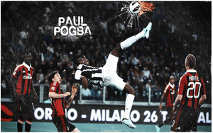 Paul Pogba Footballer Flex Poster For Room M6 Photographic Paper ...