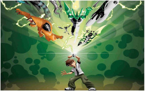 Ben 10 Flex Poster For Room Mo-297 Photographic Paper - Animation ...