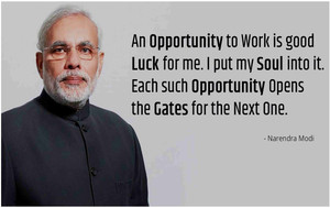 Narendra Modi Flex Poster For Room Mo-2024 Photographic Paper ...