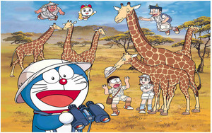 Doraemon Flex Poster For Room Mo-973 Photographic Paper - Animation ...