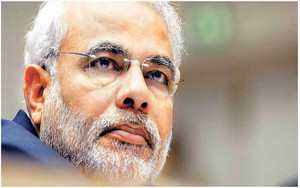 Narendra Modi Flex Poster For Room Mo-2007 Photographic Paper ...