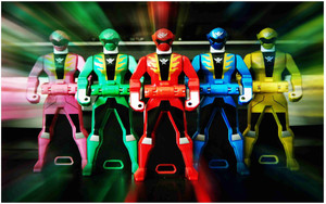 Power Rangers Flex Poster For Room Mo-2228 Photographic Paper ...