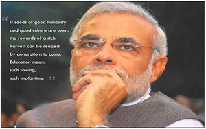 Narendra Modi Flex Poster For Room Mo-2014 Photographic Paper ...