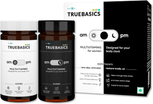 TRUEBASICS am:pm Multivitamin for Women, Day & Night Formula, 60 ...