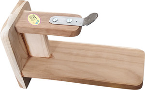 MDT India Inclined Blade Table Top Coconut Grater Movable Chirava Teak ...