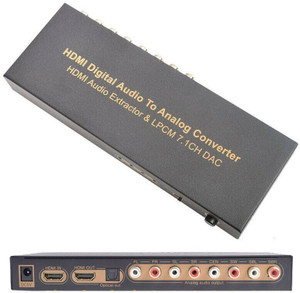 microware 4K HDMI 7.1 Audio converter DAC Lpcm multi-channel HDMI 7.1Ch ...