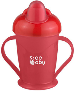 Beebaby Free Flow Twin Handle Hard Spout Sipper Cup. 180 ML, BPA Free ...