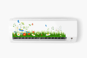 Decor hubb 35 cm Ac sticker Air Conditioner Sticker & Wall Sticker ...