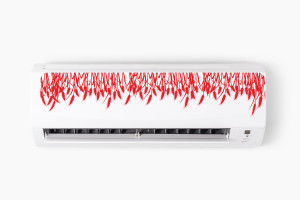 Decor hubb 35 cm Ac sticker Air Conditioner Sticker & Wall Sticker ...