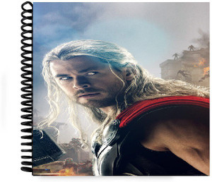 mind blowing THOR A4 SIZE BOTH SIDE UNRULLED 100 SHEET 200 PAGES SPIRAL ...