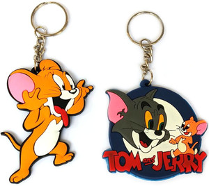 ShopTop PVC rubber keychain jerry and Tom & Jerry Key Chain Price in ...