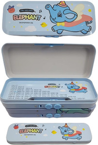 Flipkart.com | FunBlast Pen and Pencil Box Cartoon Art Metal Pencil Boxes