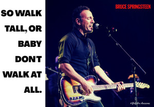 YAA - Bruce Springsteen Quotes Poster (18inchx12inch) Photographic ...