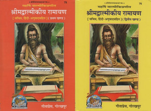 Valmiki Ramayan 2 Volume Set: Buy Valmiki Ramayan 2 Volume Set by ...