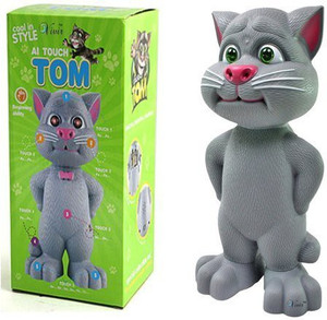 CutieKart Talking Tom Cat with Recording, Music, Story and Touch ...