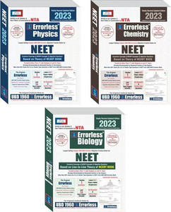 Errorless Physics, Chemistry And Biology (3-Books Set) For NEET As Per ...