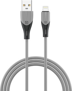 Portronics Lightning Cable 3 A 1 m Konnect Way 8 Pin USB - Portronics ...