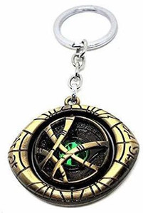 Shopeekendar Dr. Strange Revolving, Rotating, Spinning Key Chain (Gold ...