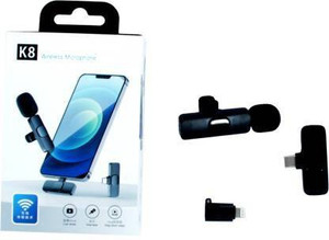 TECHWIND K8 Wireless PLUG AND PLAY MIC Type-C & Lightning Connector MIC ...