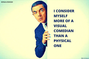 YAA - Rowan Atkinson Quotes Poster (18inchx12inch) Photographic Paper ...