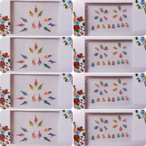 LAVAANYA Kids Designer Bindis Forehead Multicolor Bindis Price in India ...