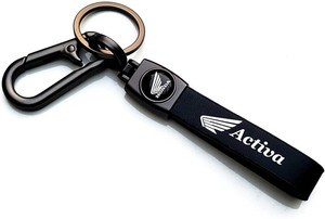 Close2deal Activa Multicolour Hard Metal black Design Keychain Key ...