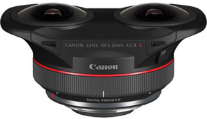 Canon RF 5.2 mm F2.8 L Dual Fisheye Fisheye Prime Lens - Canon ...