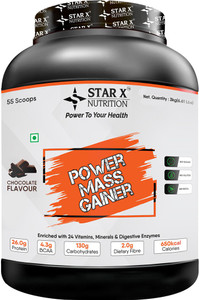 Star X nutrition Power Weight Gainers/Mass Gainers Price in India - Buy ...