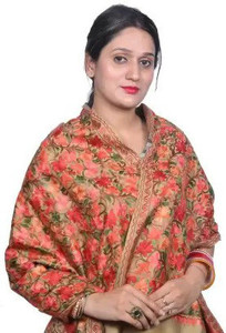 darshan lal and sons Acrylic Embroidered Women Shawl - Buy darshan lal ...