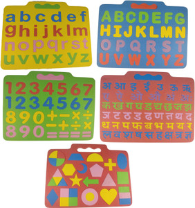 Ashima Enterprises Learning Slate for Kids- Alphabets, Numbers, Shape ...