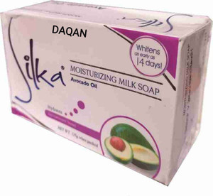 DAQAN SILKA MOISTURIZING MILK SOAP WITH AVOCADO OIL (135 g) - Price in ...