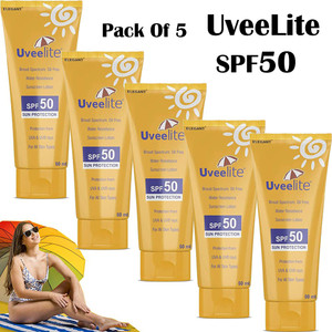 Uveelite Sunscreen - SPF 50 Elegent Sun Protection SPF50 For All Skin ...