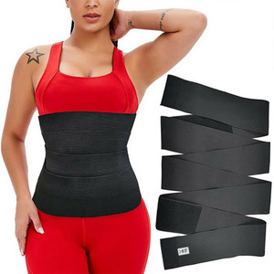 COIF Belly Wrap Belt Elastic Band Weight Loss Flat Belly Abdominal ...